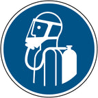 ISO Safety Sign - Use self-contained breathing appliance – TOOLMART