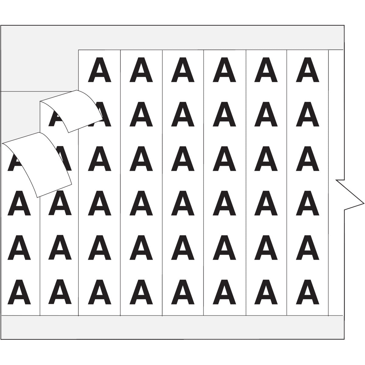 Alphabetical Miniature Wire Marking Cards – TOOLMART