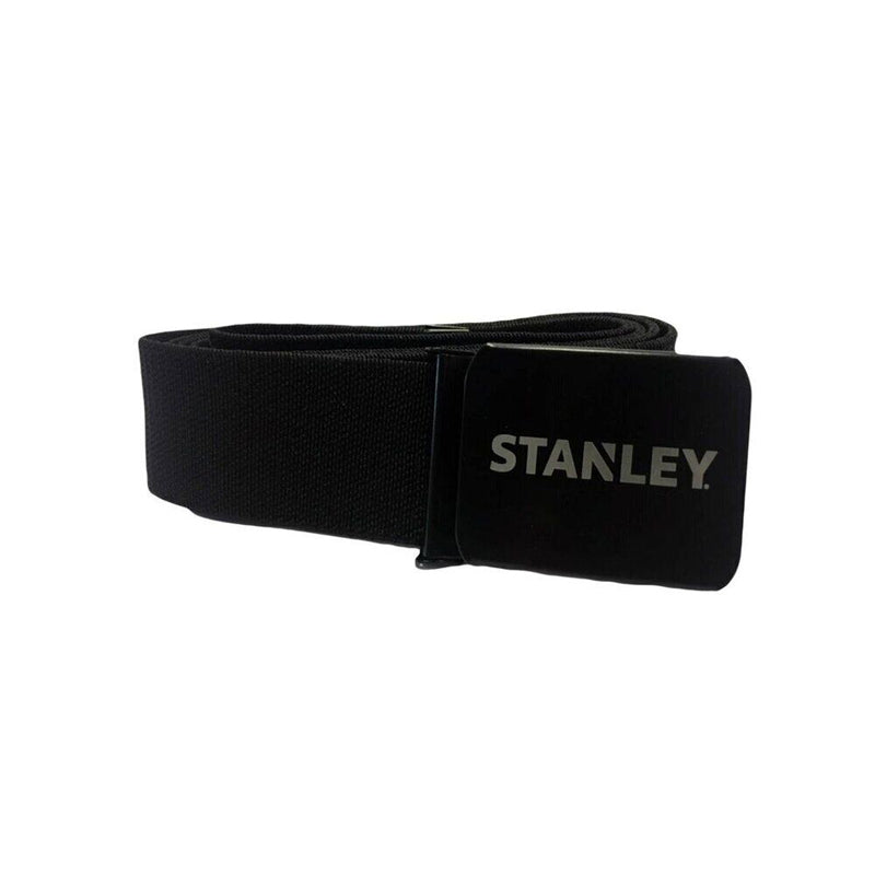 Stanley Elasticated Webbing Belt - Black Online | Toolmart – TOOLMART